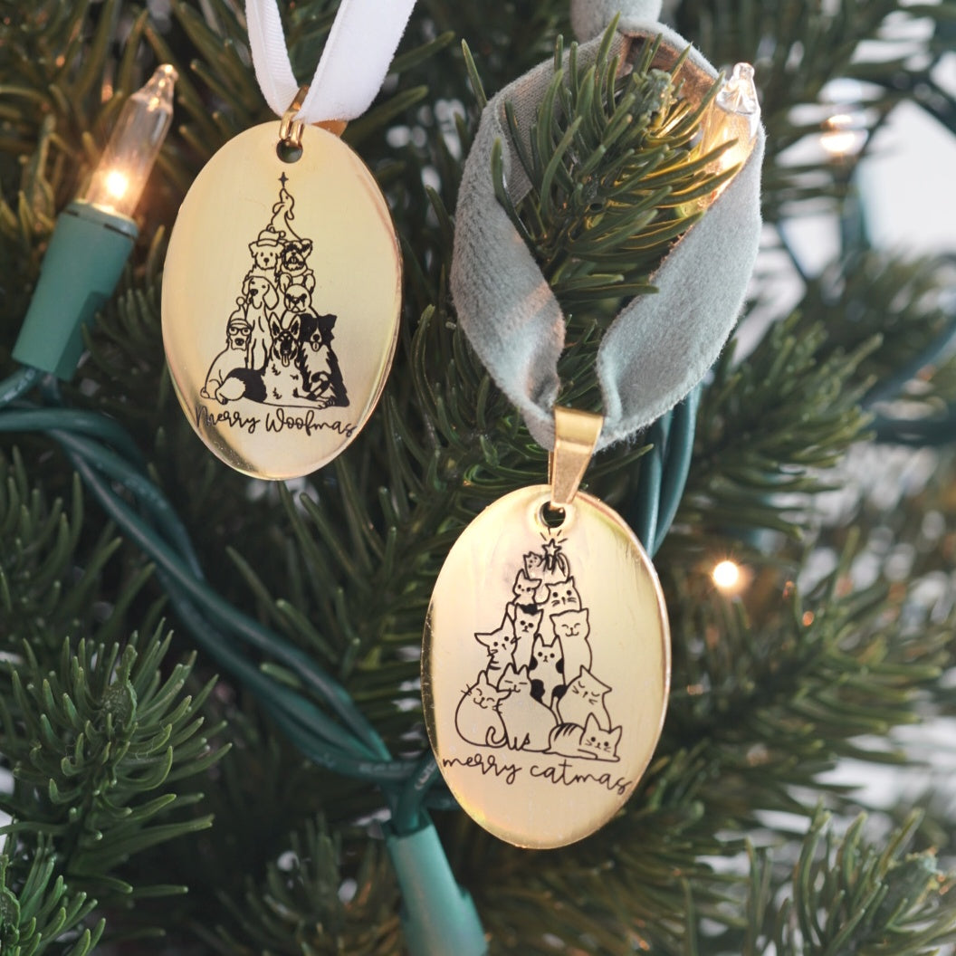 Furry Tree Ornament – rachelweberdesigns